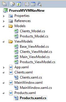 WPF Navigate through views using MVVM pattern